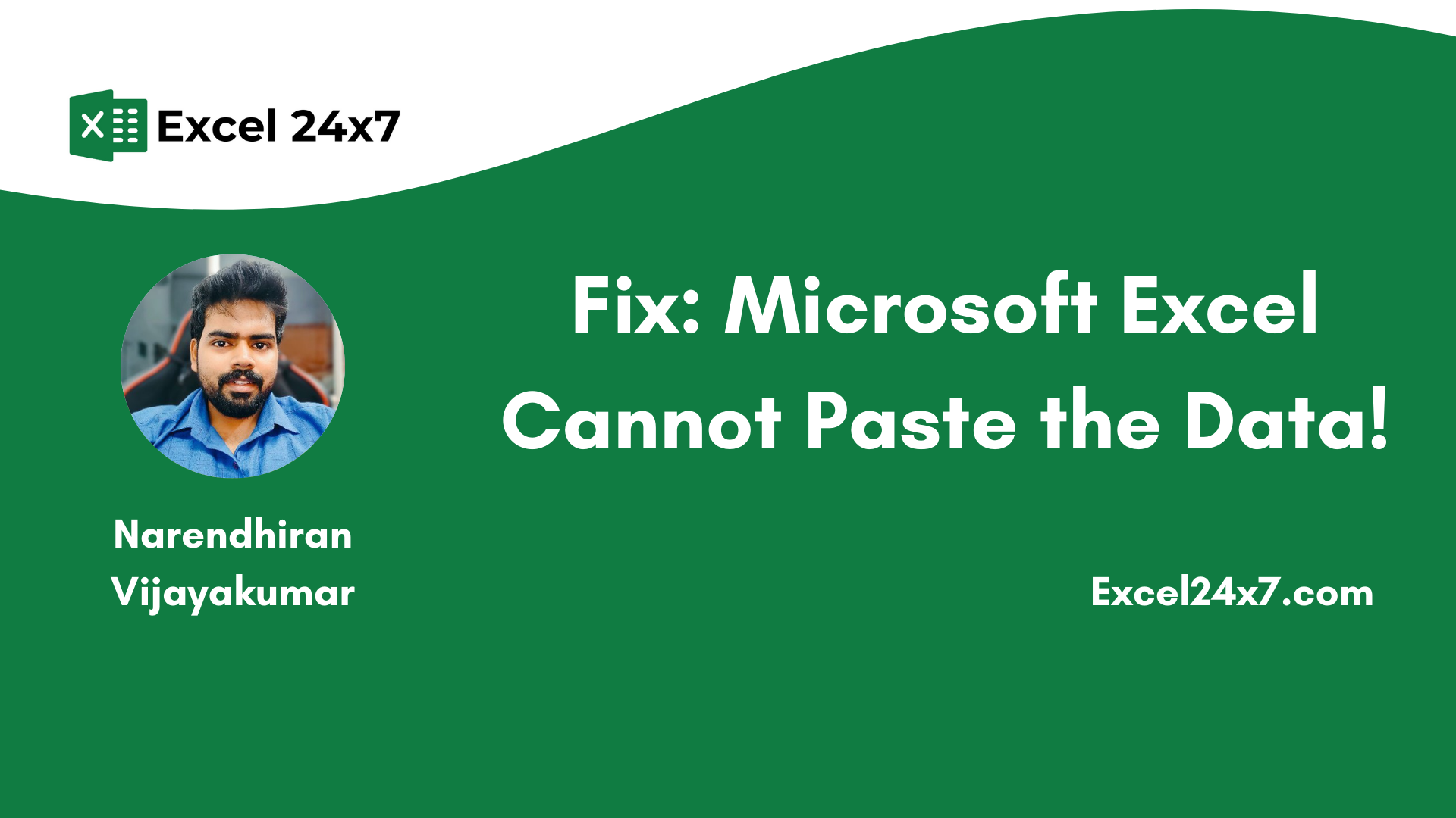 Fix: Microsoft Excel Cannot Paste the Data! » Excel24x7 Fix: Microsoft Excel Cannot Paste the Data! » Excel24x7